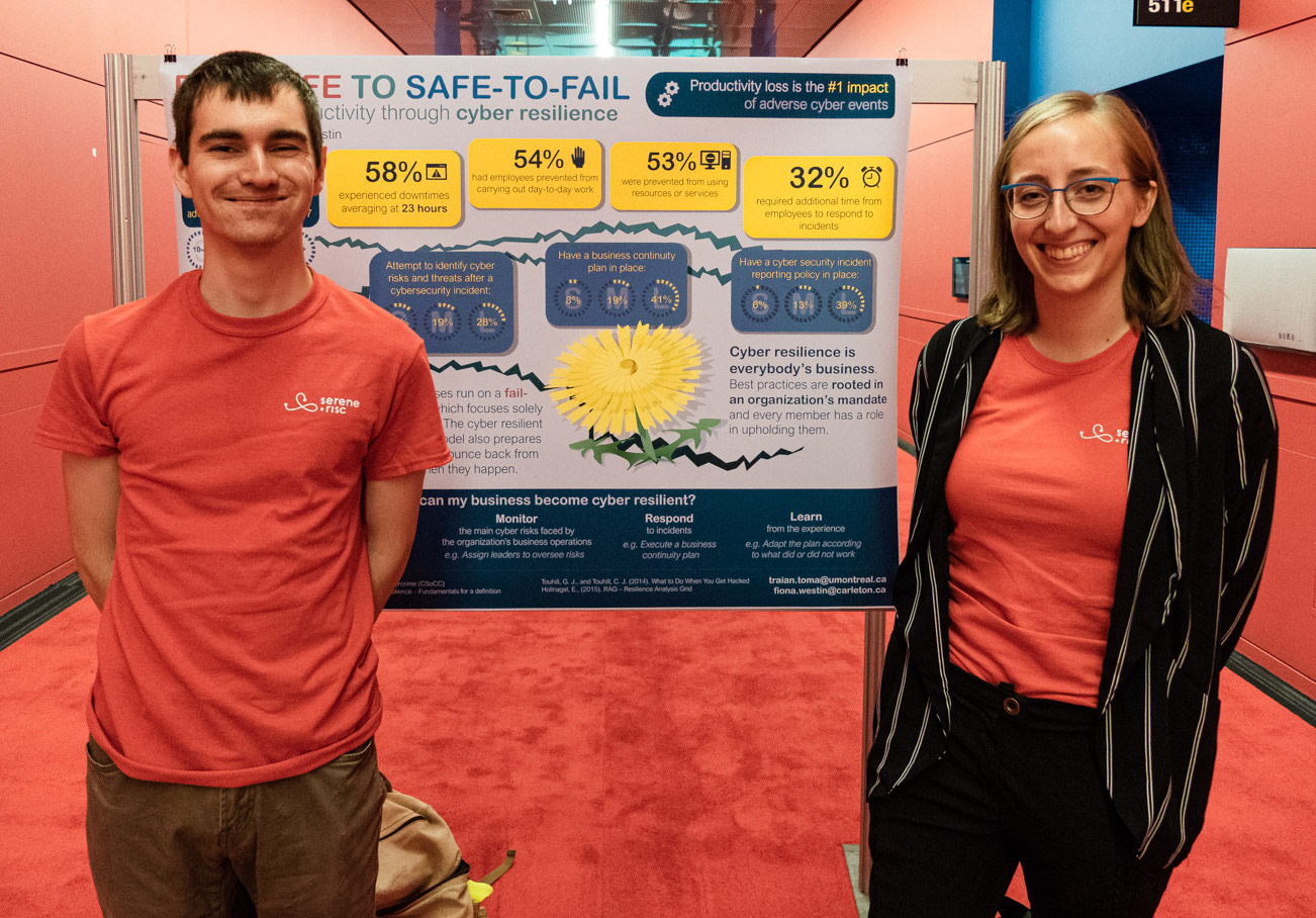 Fiona presents poster at GoSec 2019 – CHORUS Lab