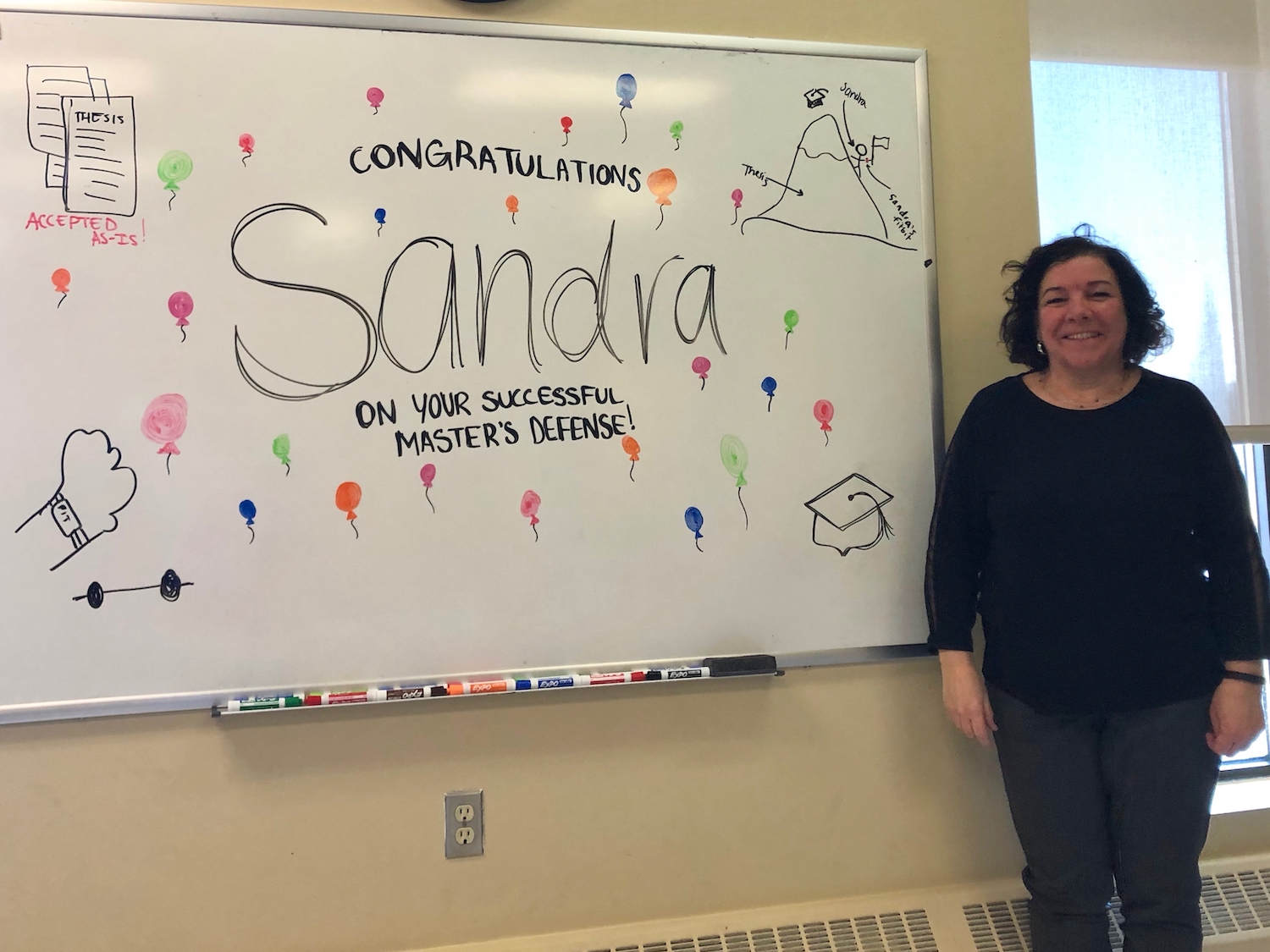 Sandra defends her Master’s – CHORUS Lab